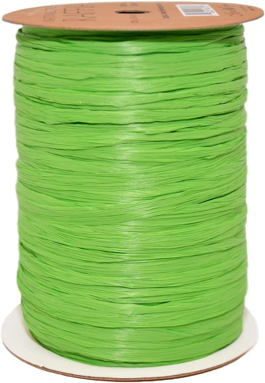 Amazon.com: Morex Ribbon 100% Rayon Matte Raffia Biodegradable Ribbon ...