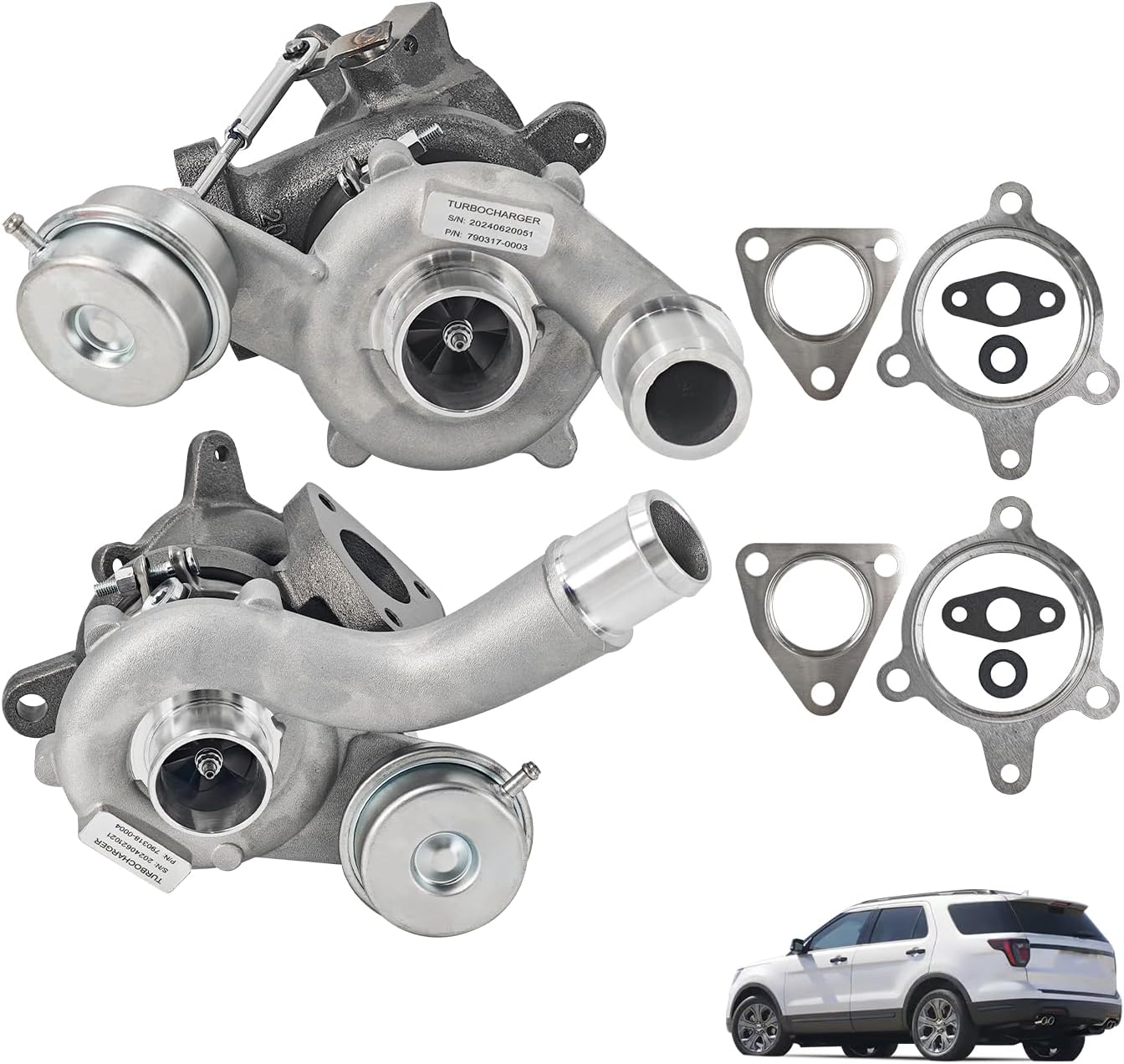 Amazon.com: NEW GT1549SL Left & Right Turbo Turbocharger Set Compatible ...