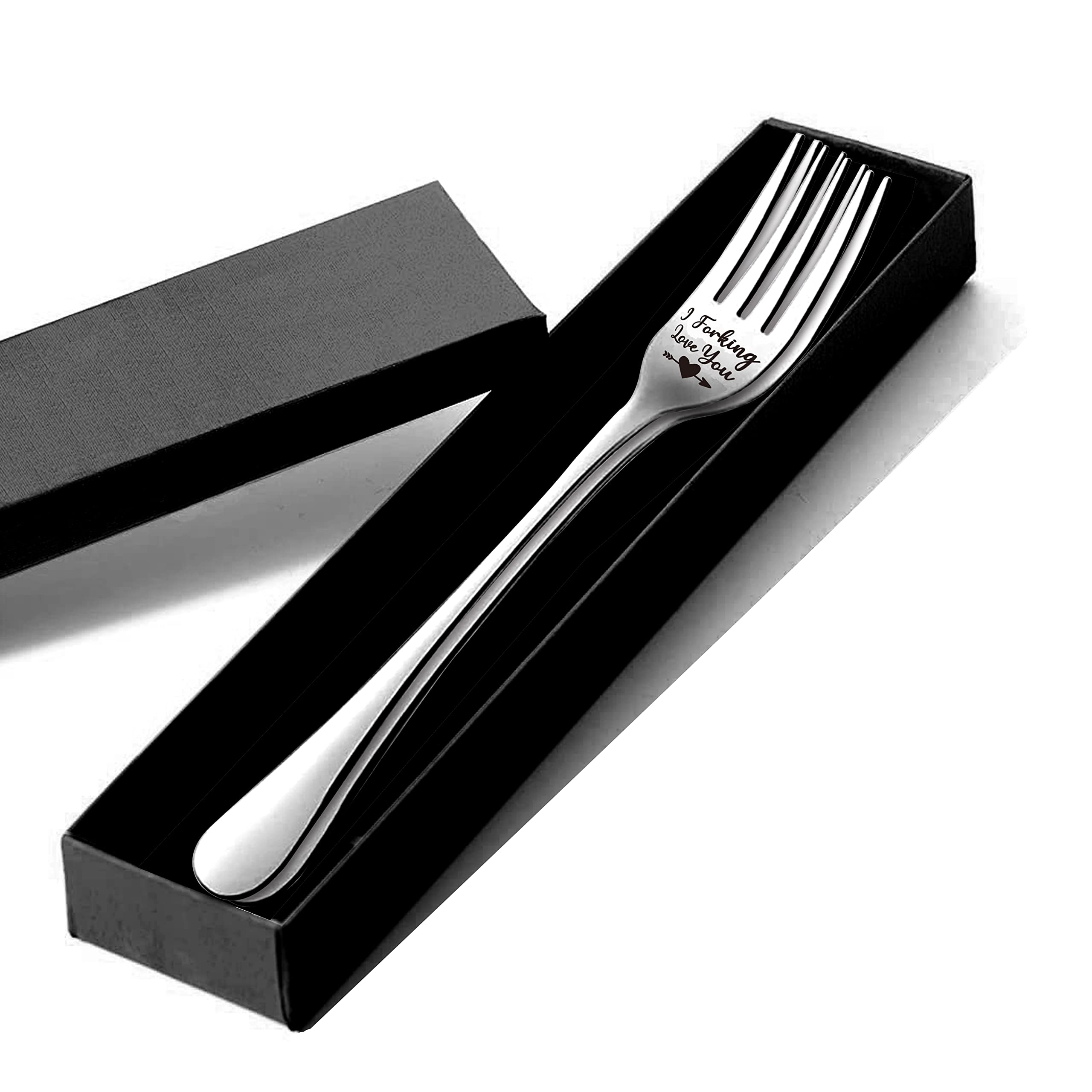 2 Pieces I Luck Love You Fork, Boyfriend Anniversary Gifts, Cute ...