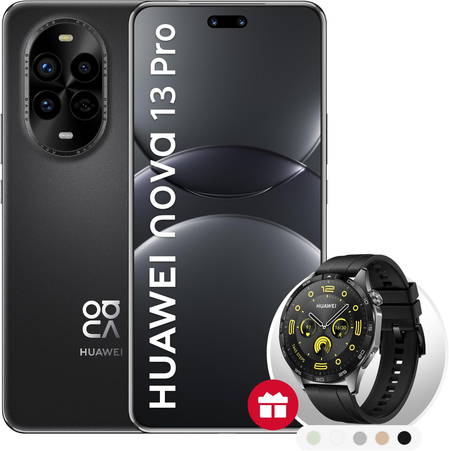 HUAWEI nova 13 Pro Smartphone 12+512G, Cámara Selfie dual Ultra Retrato ...