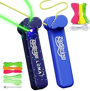 Amazon.com: ZipString Luma - The Patented Glow-in-The-Dark Toy That ...