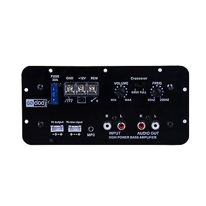 DODJ Basstube, Subwoofer Slayer, Pure Bass, ThumpMaster Mono Bass Amp ...