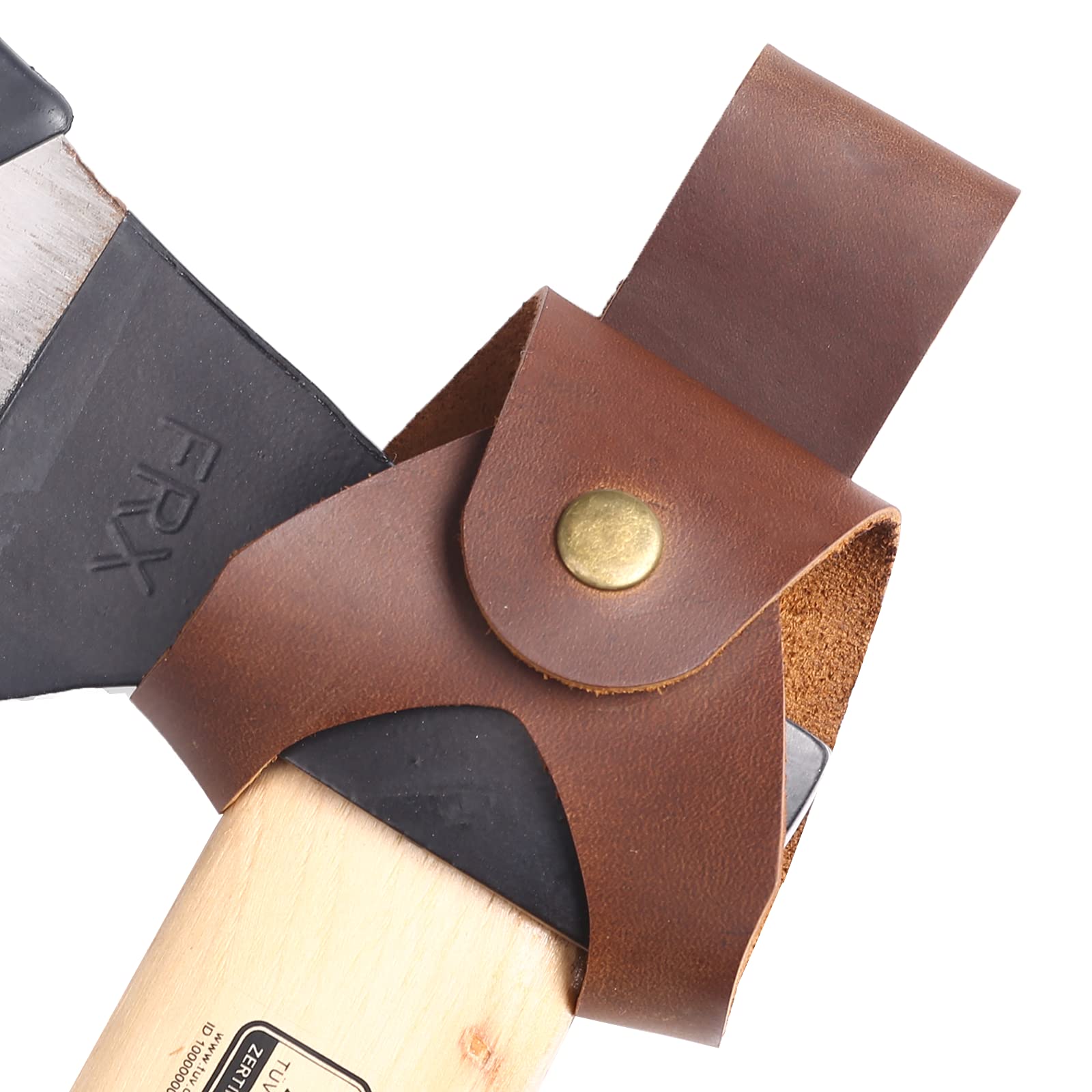 Amazon.com: Leather Axe Holster, Leather Axe Belt Loop, Leather Hammer ...