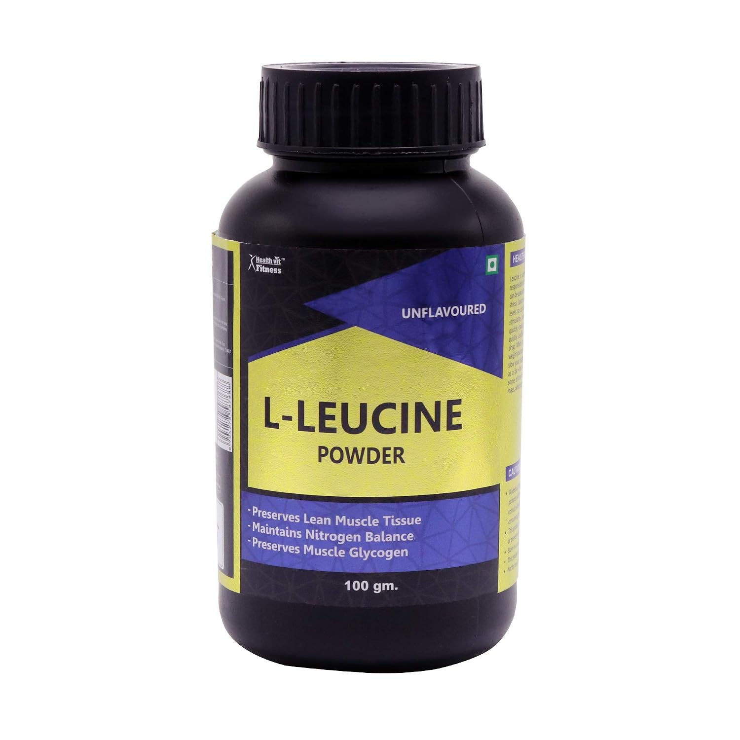 Healthvit Fitness L-Leucine Powder 100gm – Unflavoured : Amazon.in ...