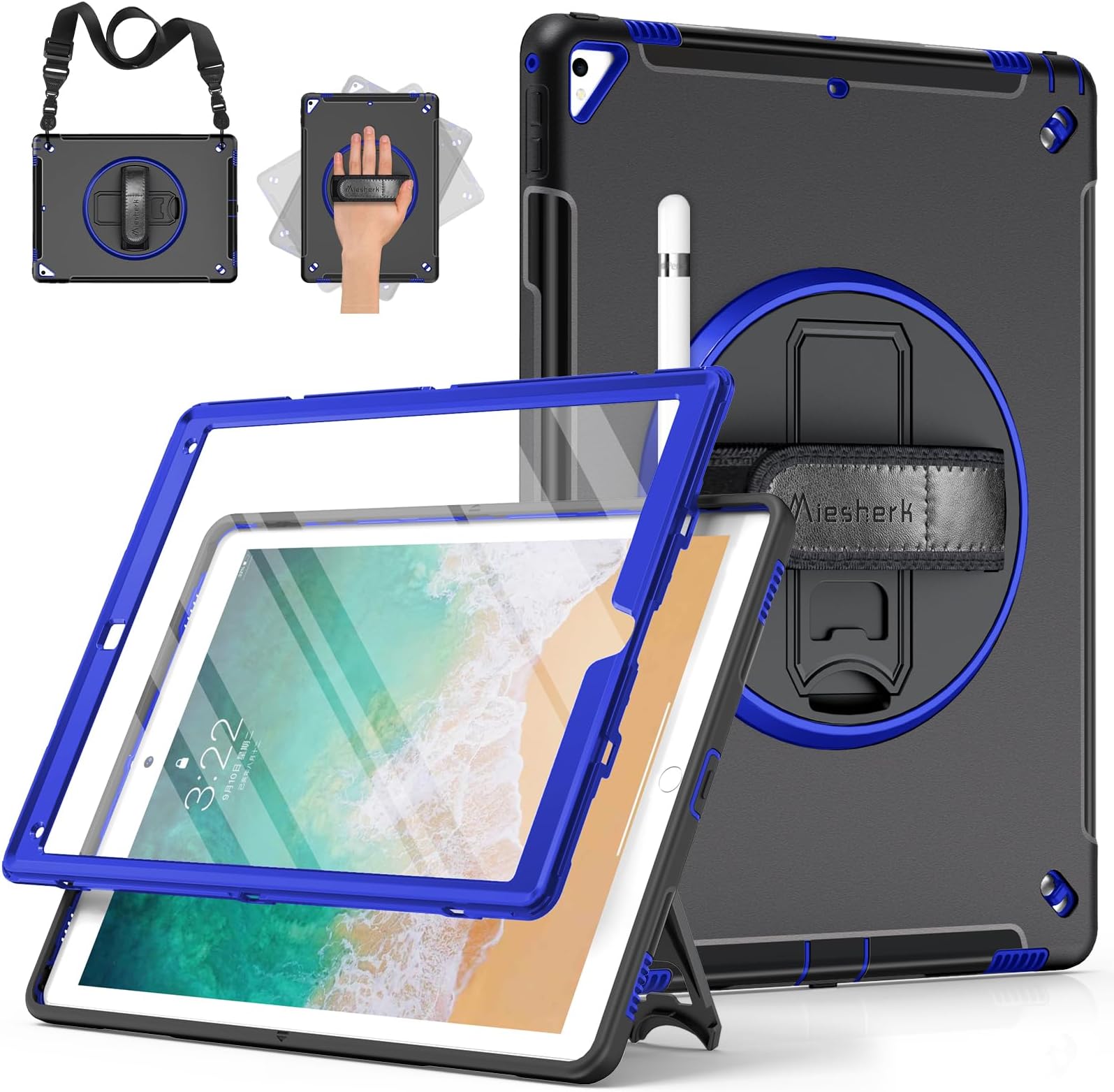 Amazon.com: Case for iPad Pro 12.9 2nd Generation 2017 & 2015 1st ...