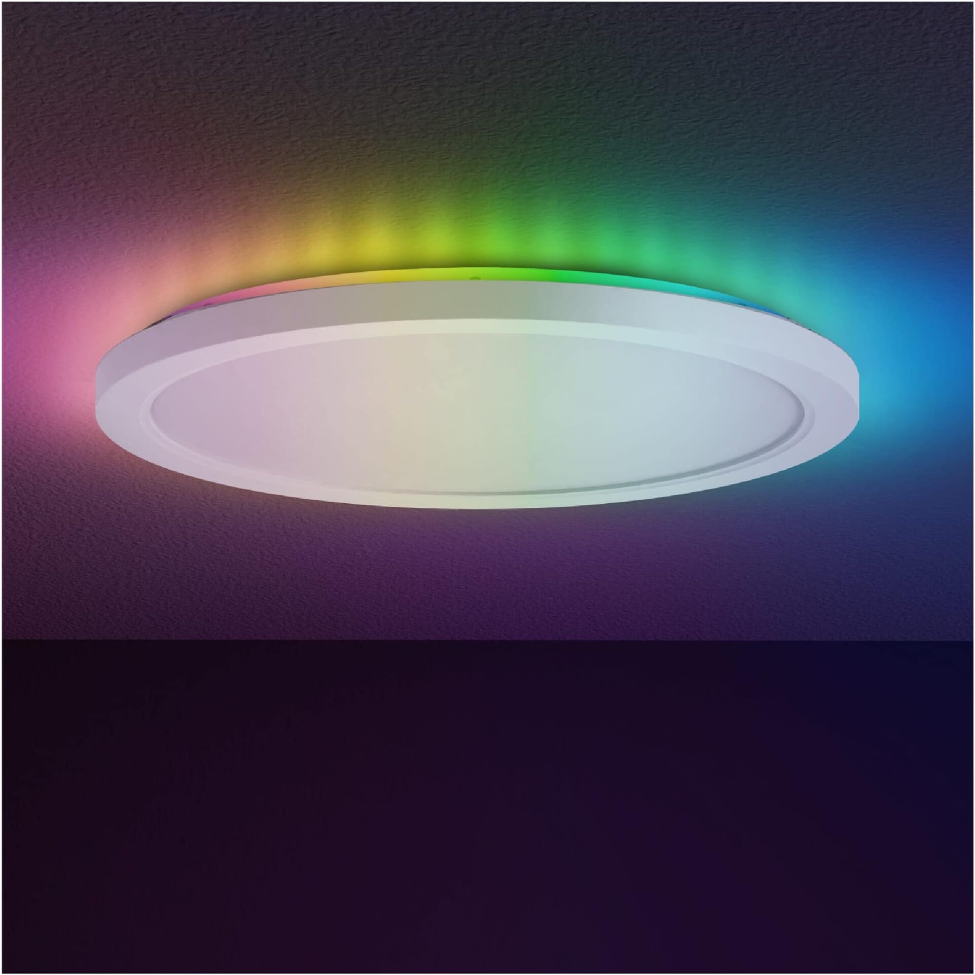 Sunco Smart LED Flush Mount Ceiling Light Fixture 24W 2500LM 13 Inch ...