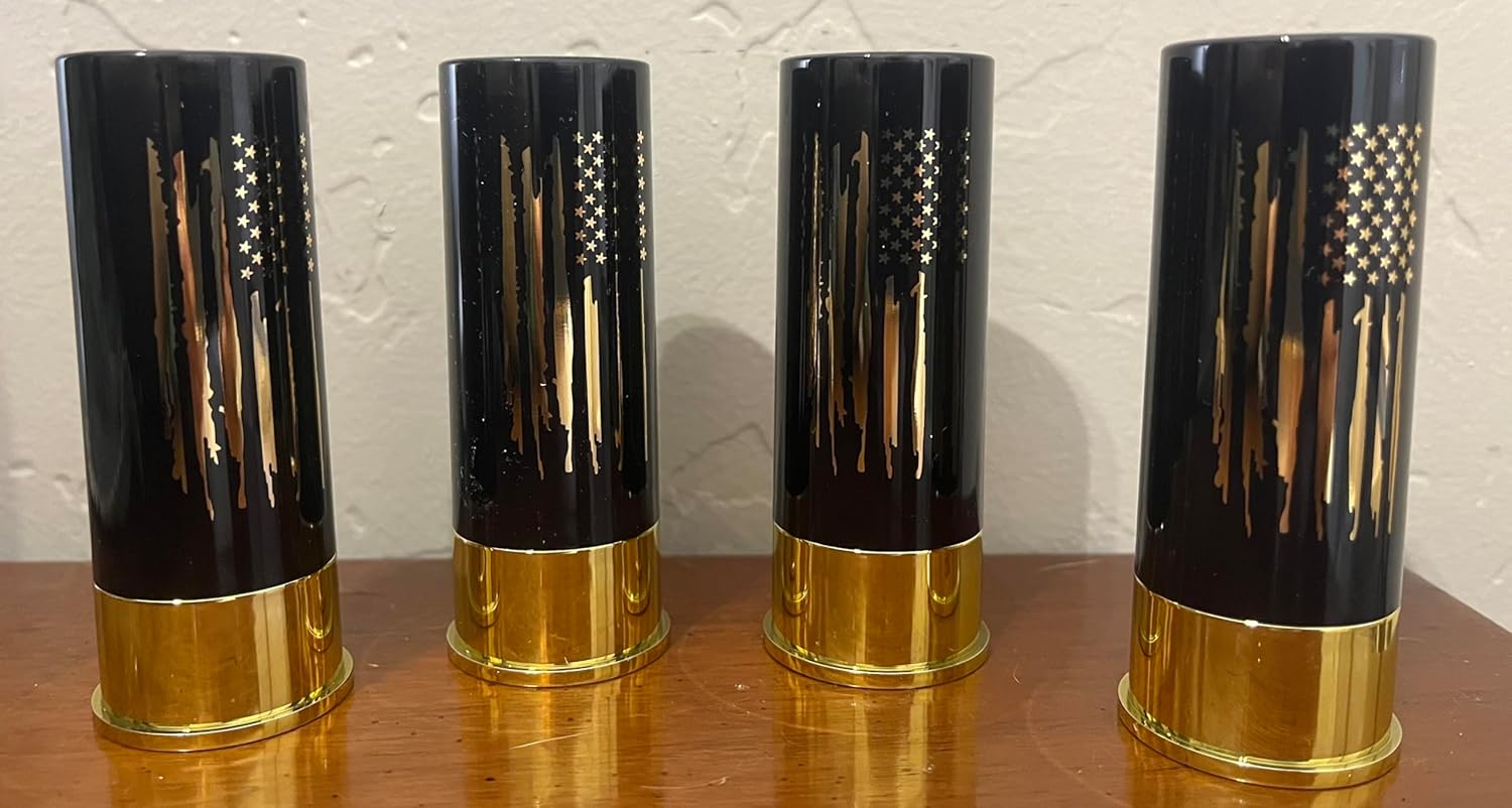 Amazon.com | Shotgun shell shot glasses: Shot Glasses