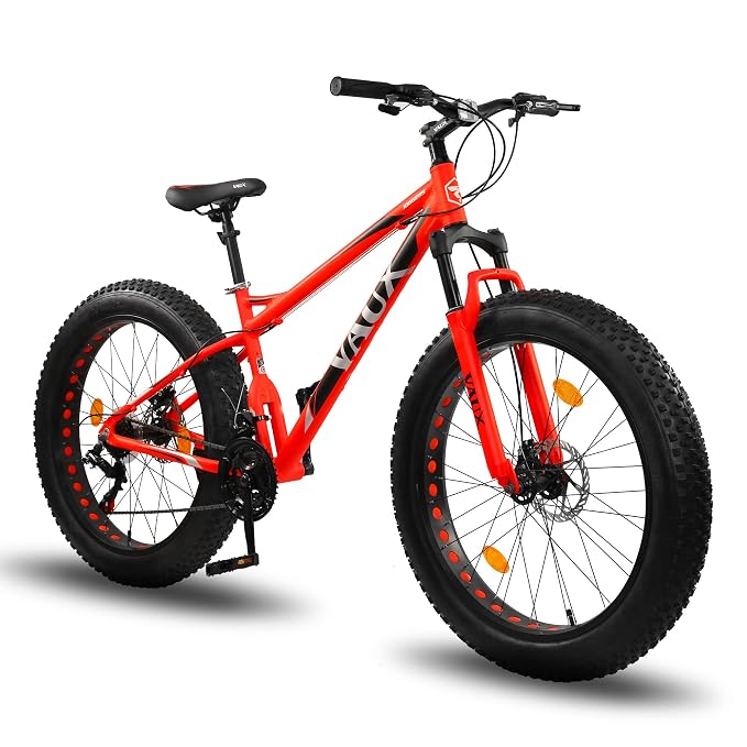 Buy Vaux Joggers Fat Bike Cycle for Men with 21 Speed Gear & 17 ...