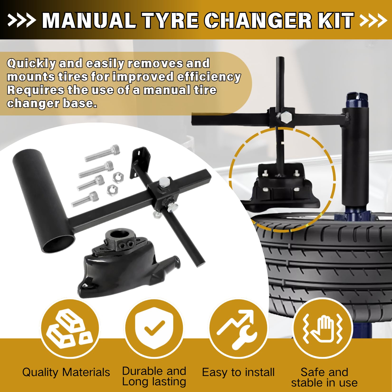 Snapklik.com : Iexcauw Manual Tire Changer Duck Head Modification ...