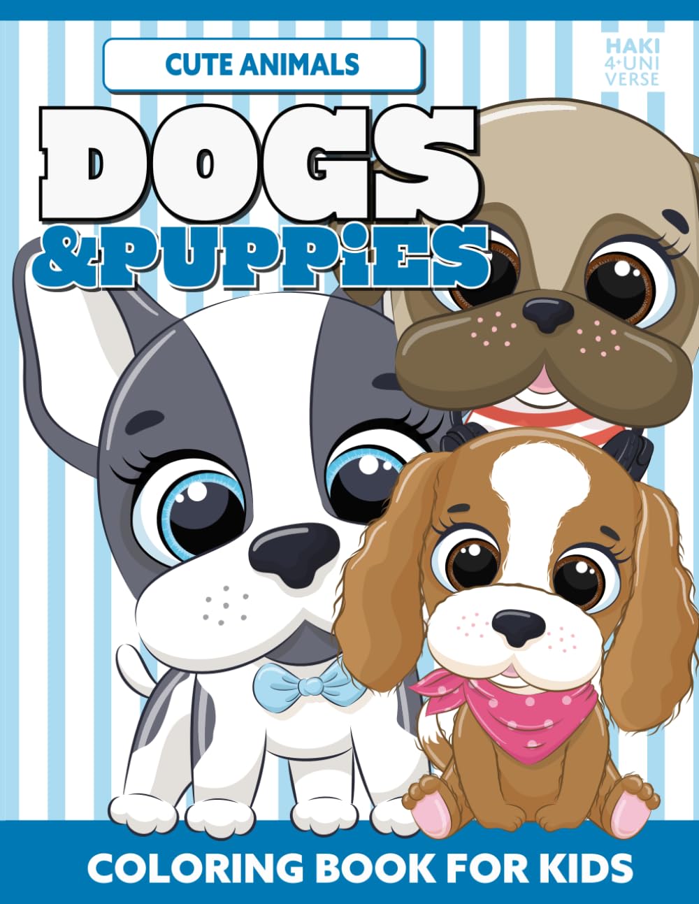 Dogs and Puppies - Coloring Book for Kids - Realistic and Adorable ...