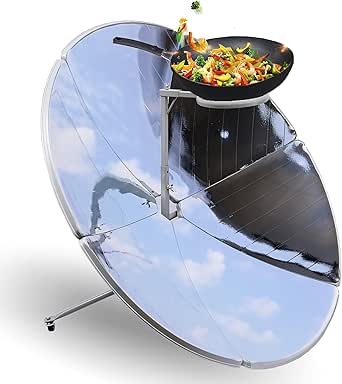 Amazon.com: Portable Concentrating Solar Cooker 1000-1500W Thermal ...