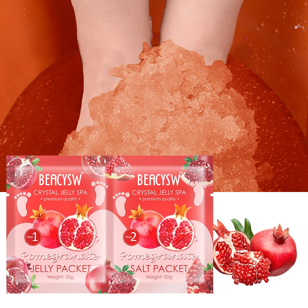 Amazon.com: Jelly Pedicure Foot Soak Packets - Salts for Tired Feet ...
