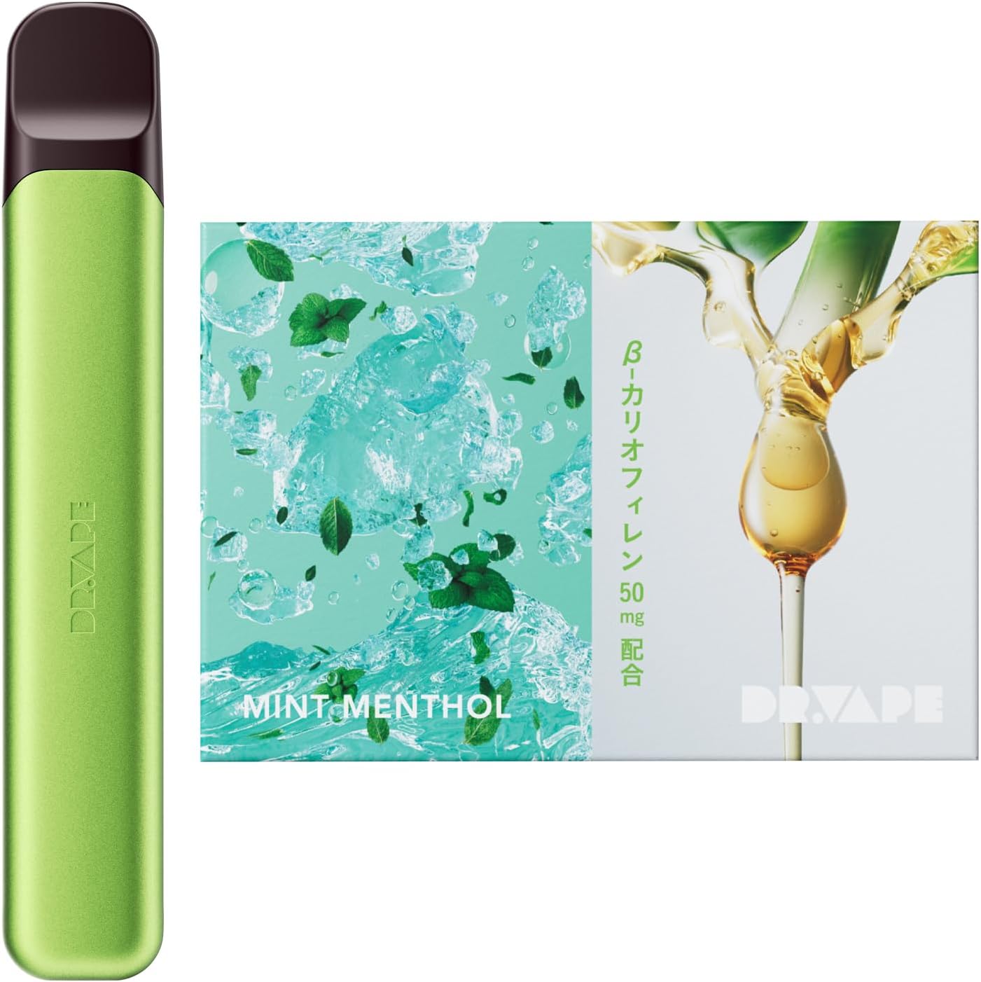 Amazon | DR.VAPE ドクターベイプ Model3 スターターキット [ グリーン 本体 カートリッジ ] セット 電子タバコ (ミントメンソールβ) | DR.VAPE | 電子 ...