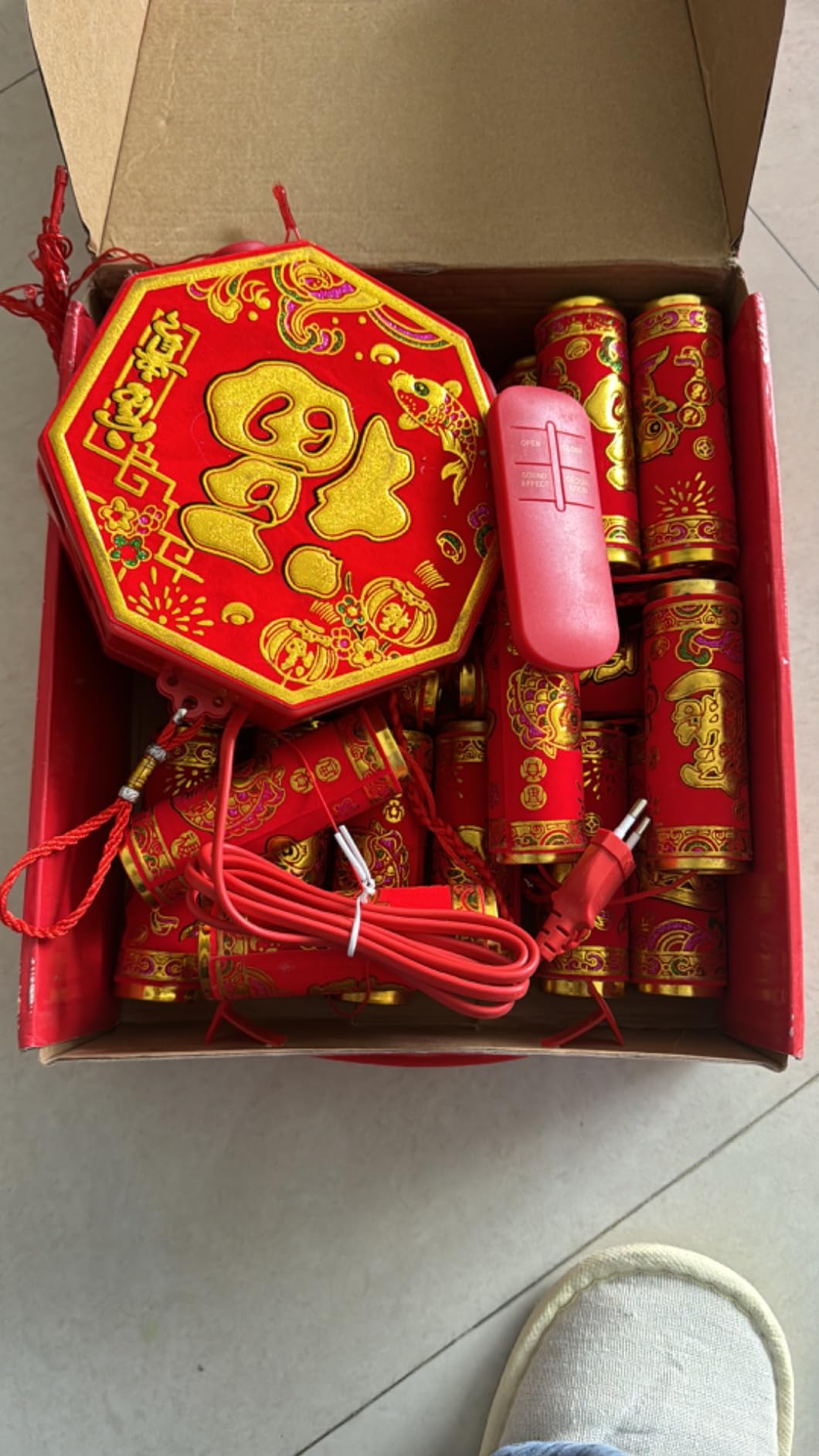 GIGAWATTS Electronic Loud Firecrackers E-Cracker Smokeless Ladi with ...