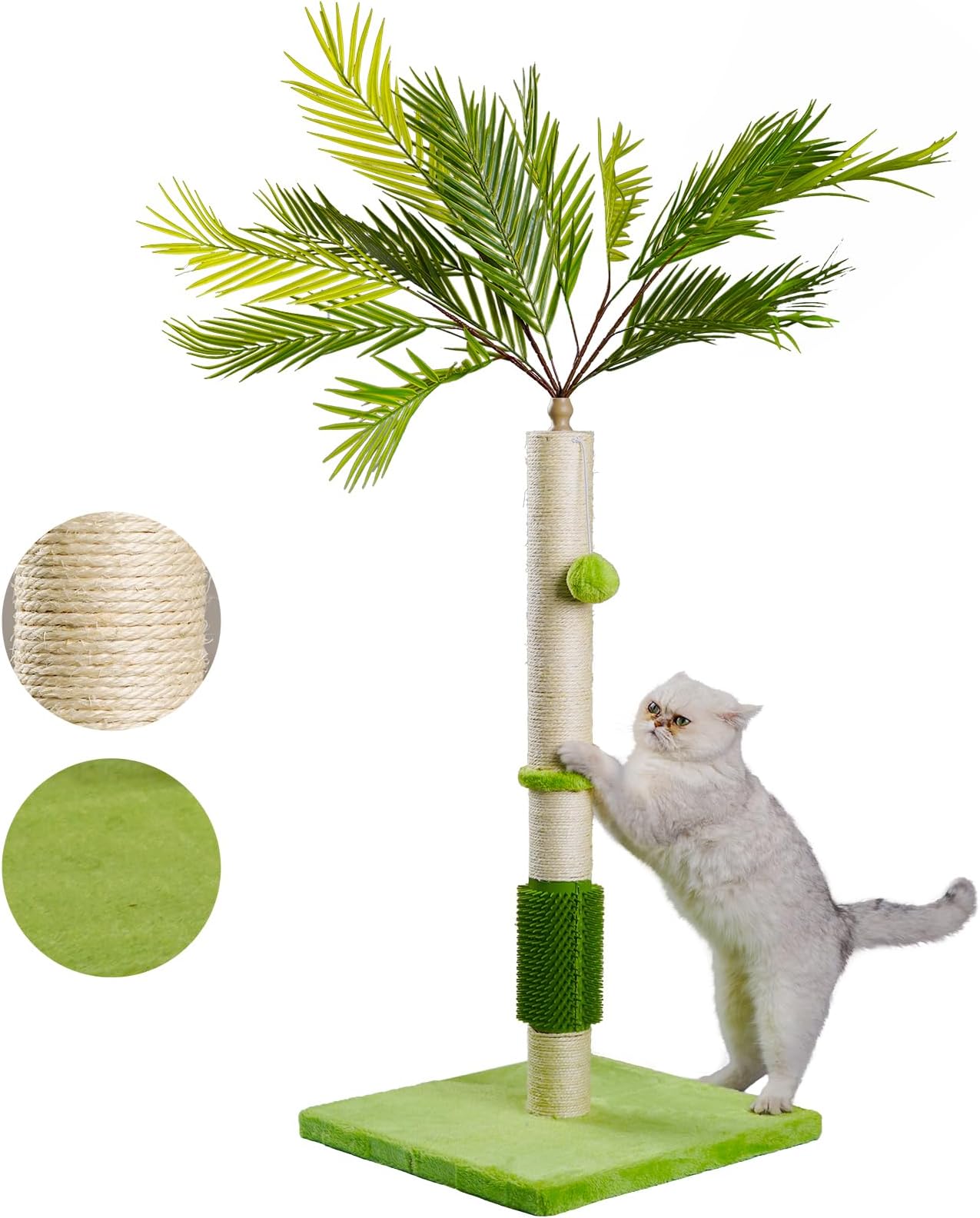 Amazon.com : MeowHomm Cat Scratching Post, Cat Palm Tree for Indoor ...