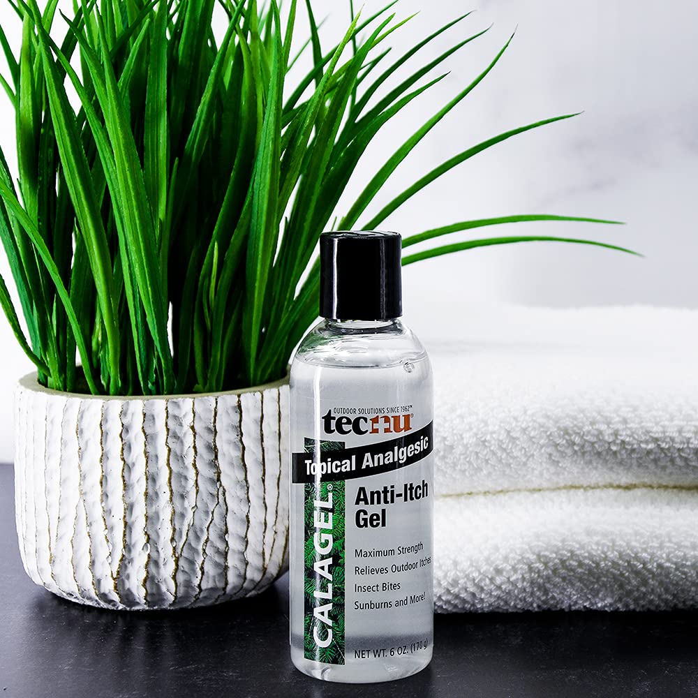 Buy Tecnu Calagel Anti-Itch Gel, Maximum Strength, Itch Relief and Pain ...