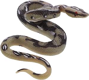 Amazon.com: TOYANDONA Realistic Snakes Toy, Snake Toy Rubber Snake ...