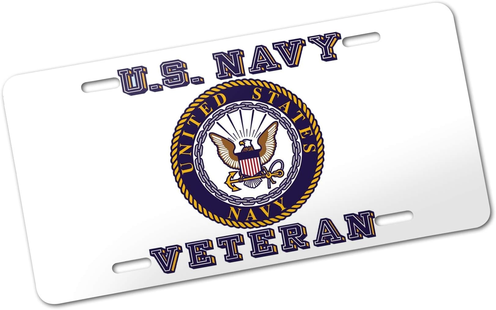 Amazon.com: LFPartS Navy Ship Anchor 3D Black Emblem on Stainless Steel ...