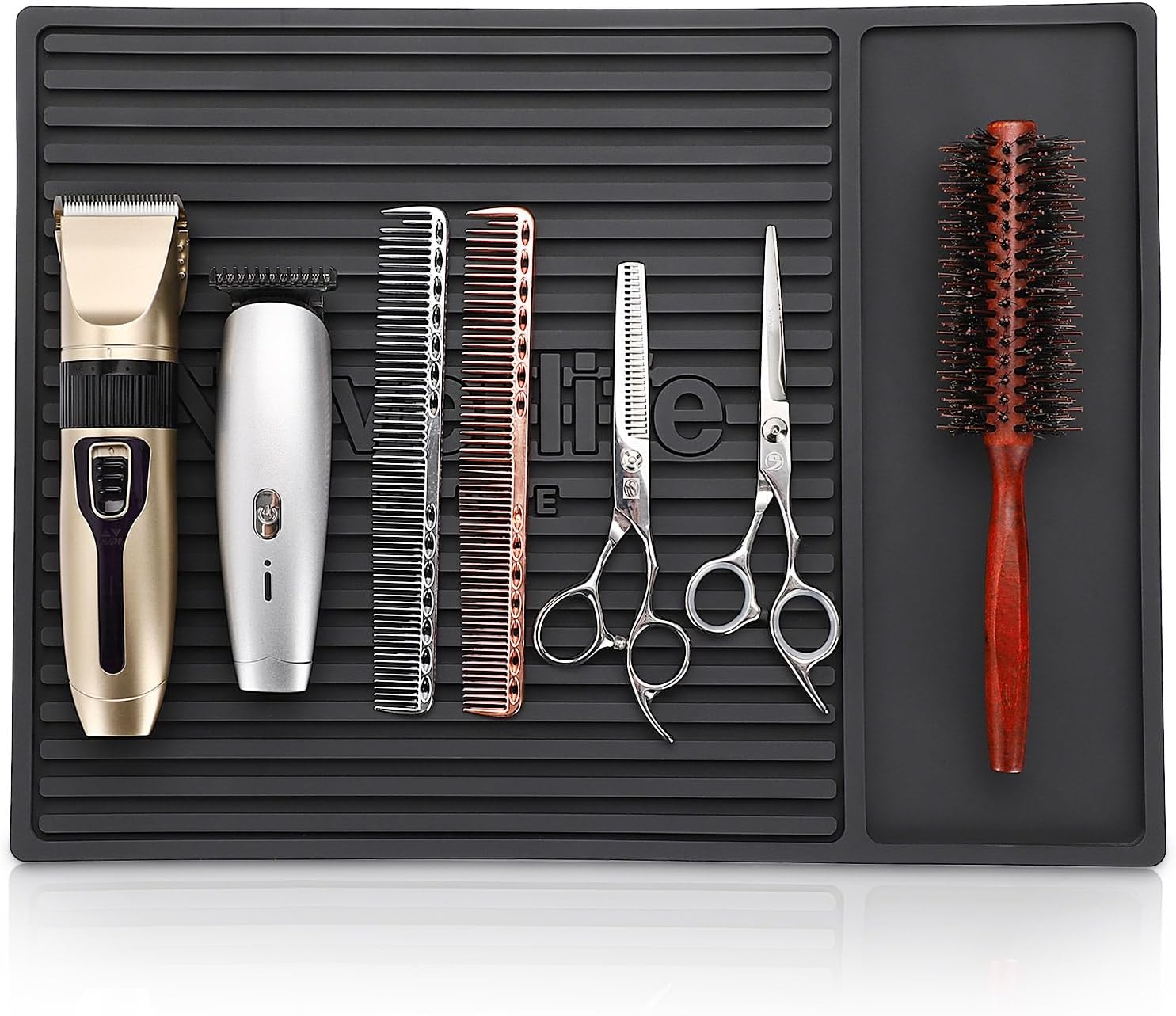 Amazon.com: Noverlife 16x12in Barber Clipper Mat, Heavy Duty Rubber ...