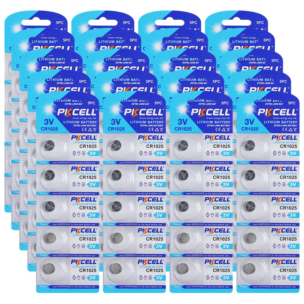 Snapklik.com : SIXNEA CR1025 5033LC Lithium 3V Coin Cell Batteries 100pcs