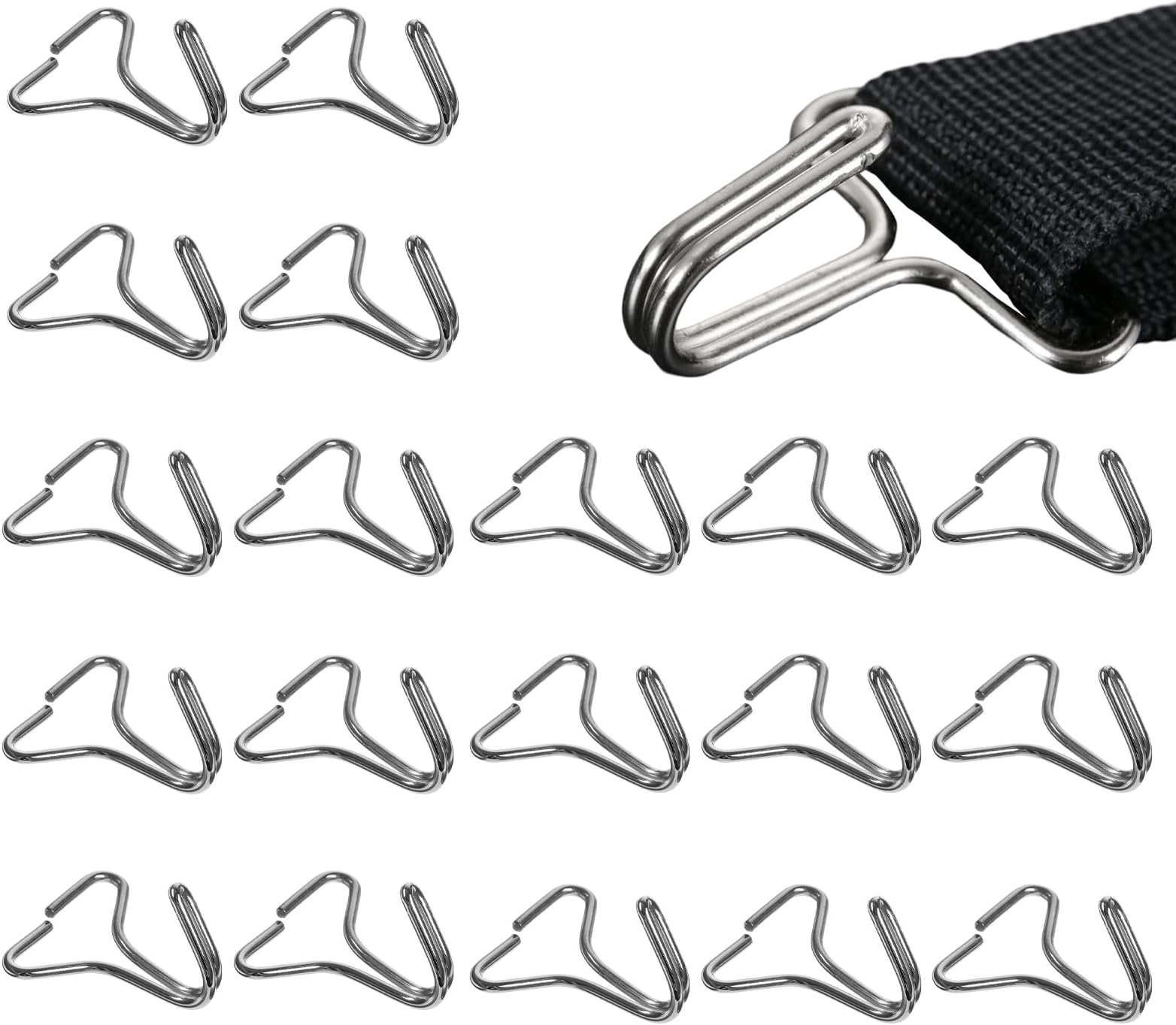 Amazon.com: Maxmoral Car Seat Cover Hooks 50pcs Steel Vehicle Seat Pad ...