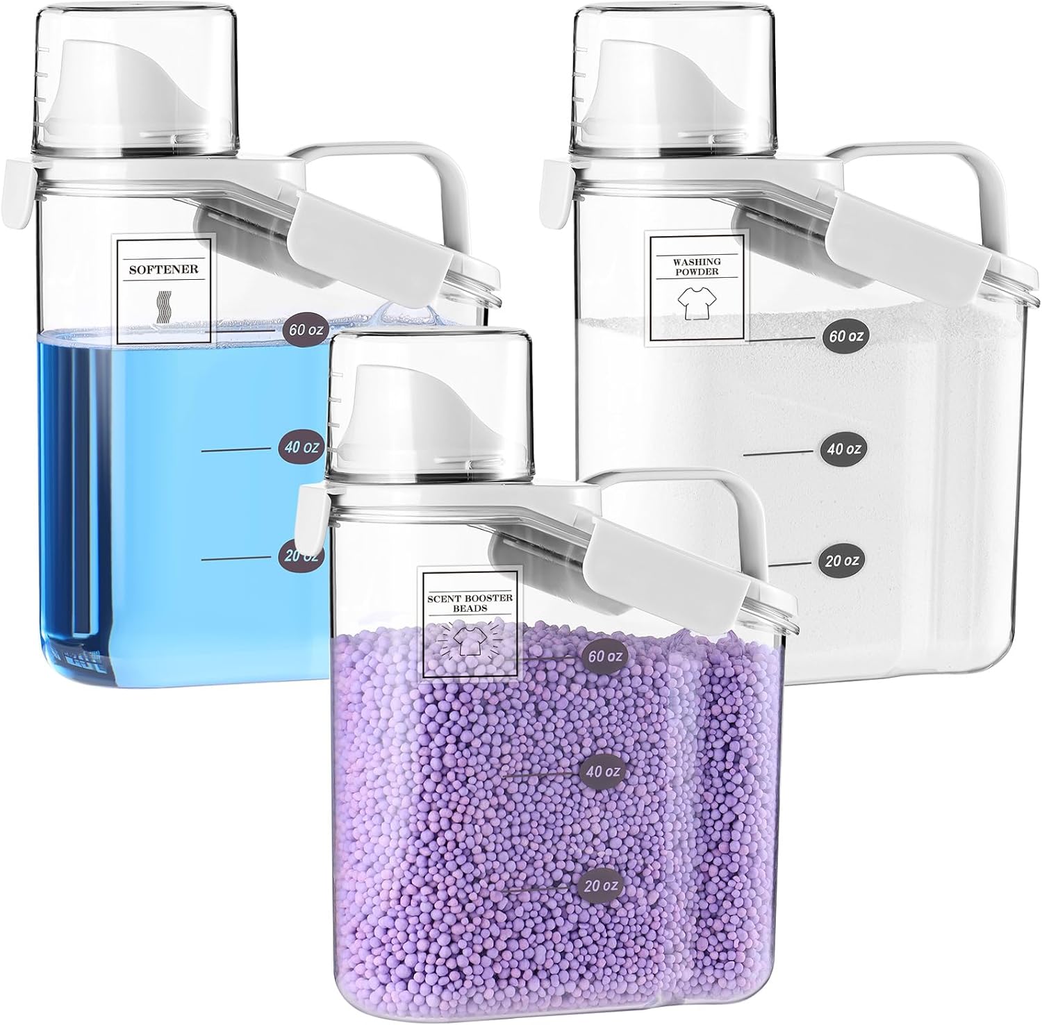 Amazon.com: Detergent-Dispenser,60oz Detergent Container,Liquid ...