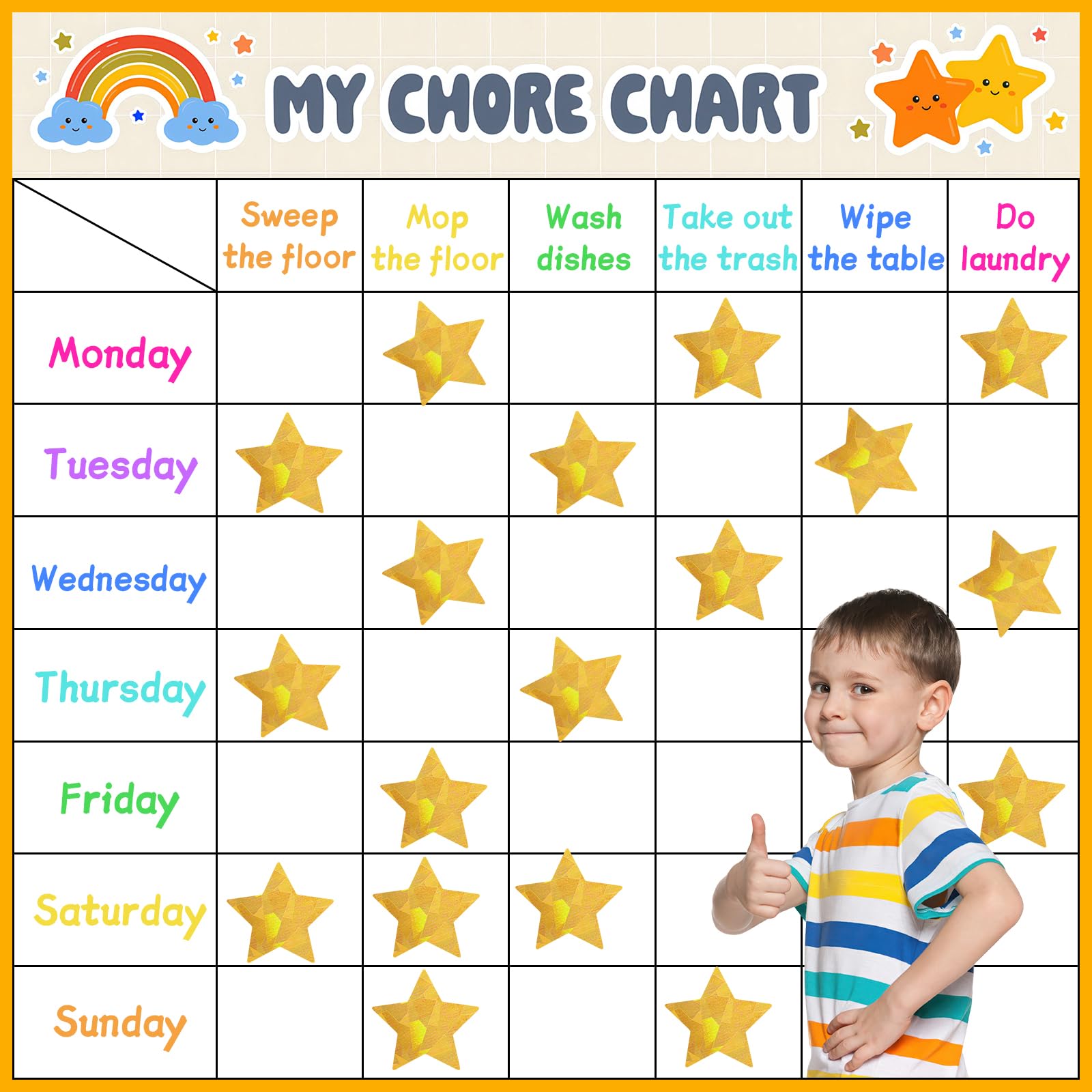 Snapklik.com : 1000 Pcs Star Stickers For Kids Reward, 1 Inch ...
