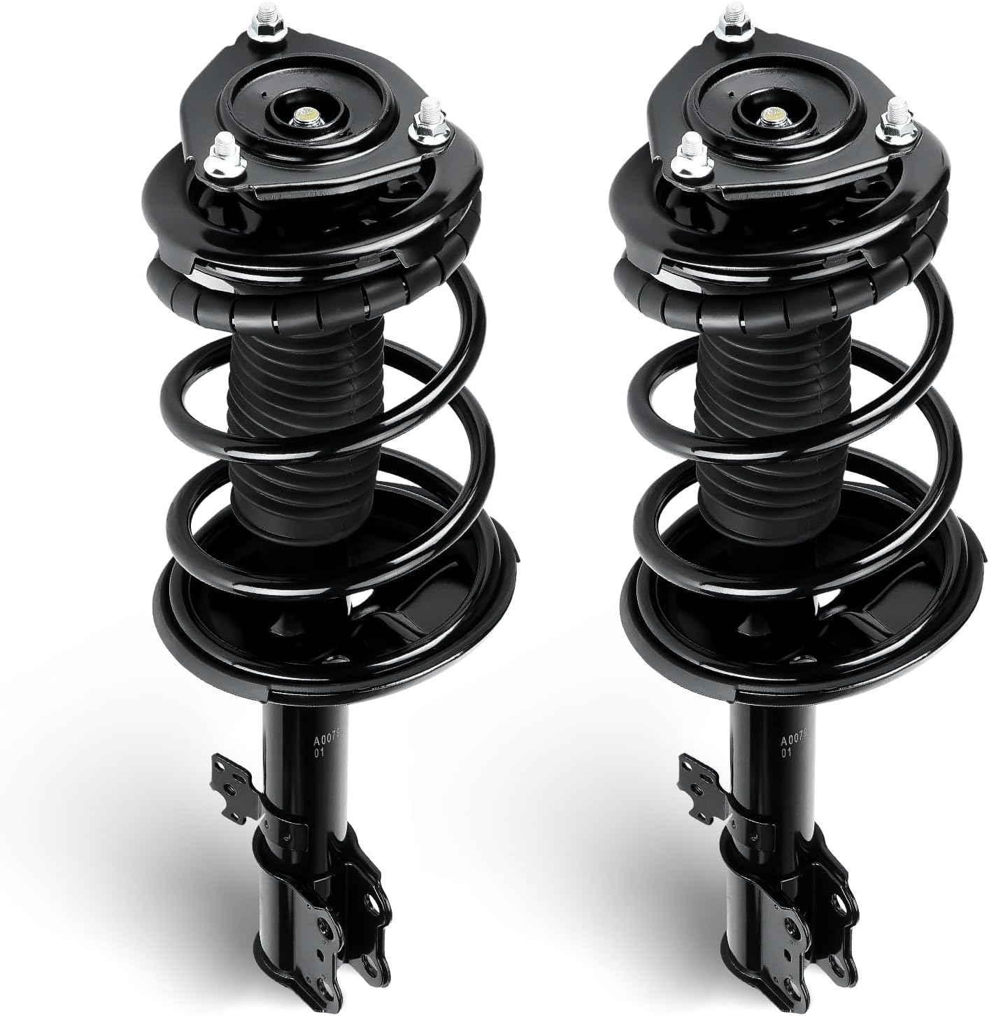 Amazon.com: Front Complete Struts Assembly w/Coil Spring Shock Absorber ...