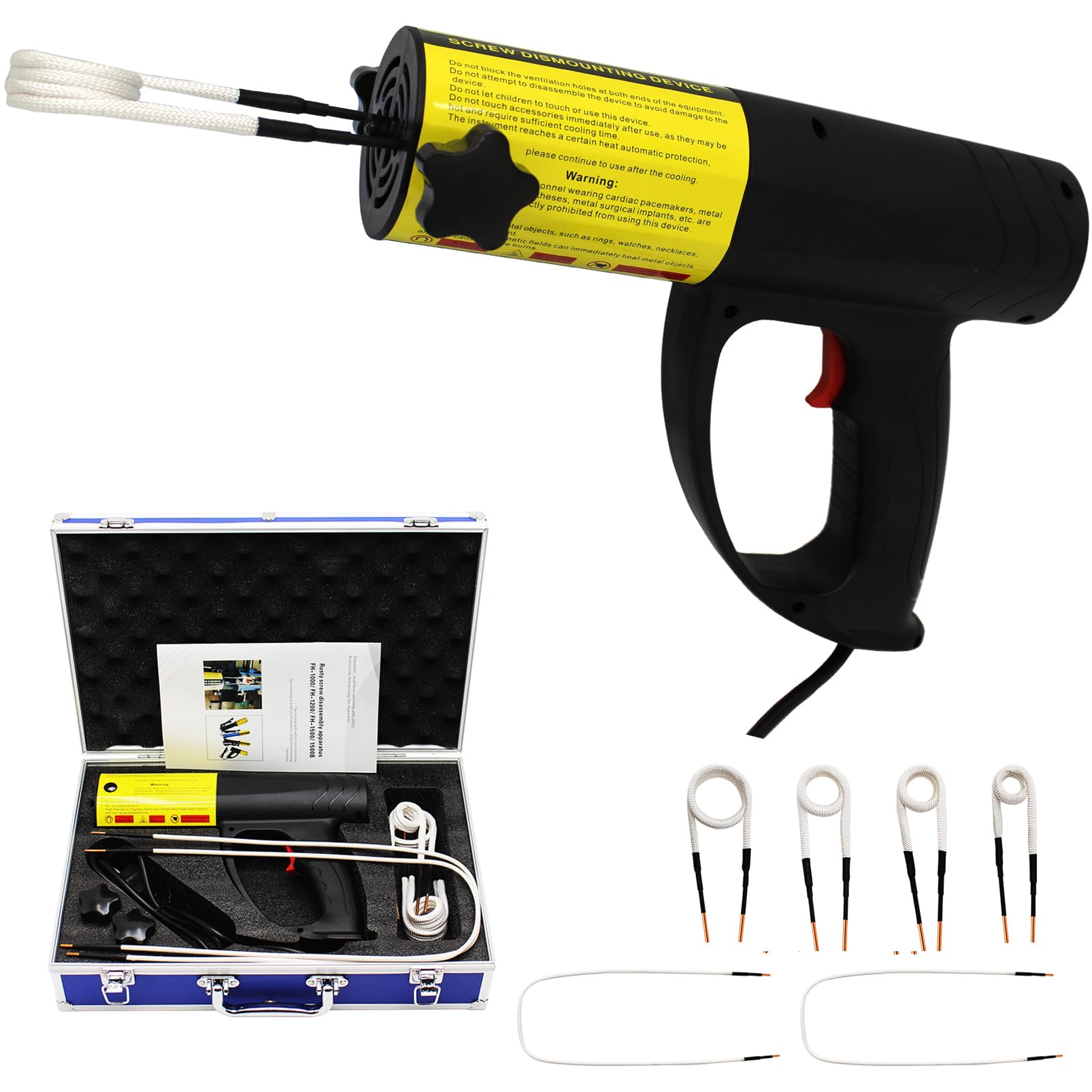 1500w Magnetic Induction Heater Kit,Hand-held Bot Removal Tool ...
