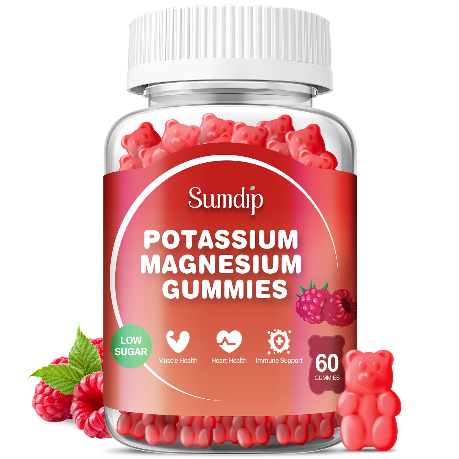 Amazon.com: Potassium Magnesium Gummies Potassium Supplements High ...