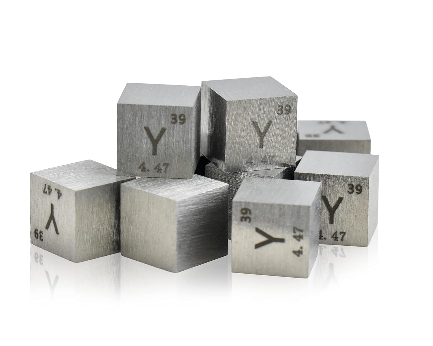 Yttrium cube density, 99.95% pure metallic cube 10x10x10mm for ...