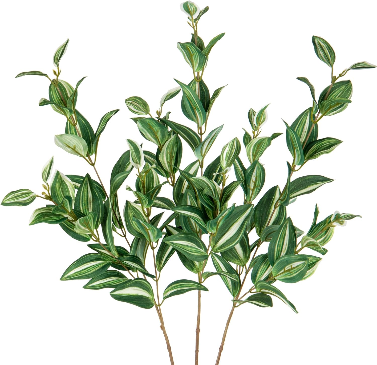 Amazon.com: 3Pcs Artificial Greenery Stems Faux Branches for Vase ...
