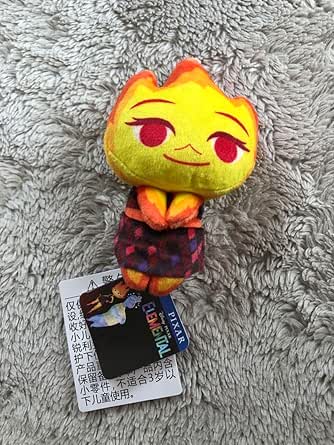 Amazon.co.jp: My Element Ember Mascot Plush Toy : Toys & Games