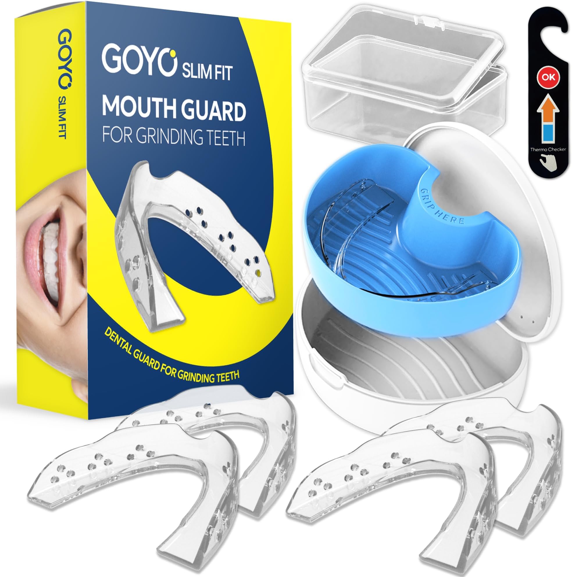Amazon.com : The ConfiDental - Pack of 6 Moldable Mouth Guard for Teeth ...