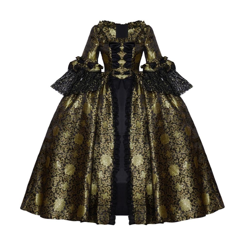 Cosplaydiywomens Queen Marie Antoinette Rococo Ball Gown Gothic ...