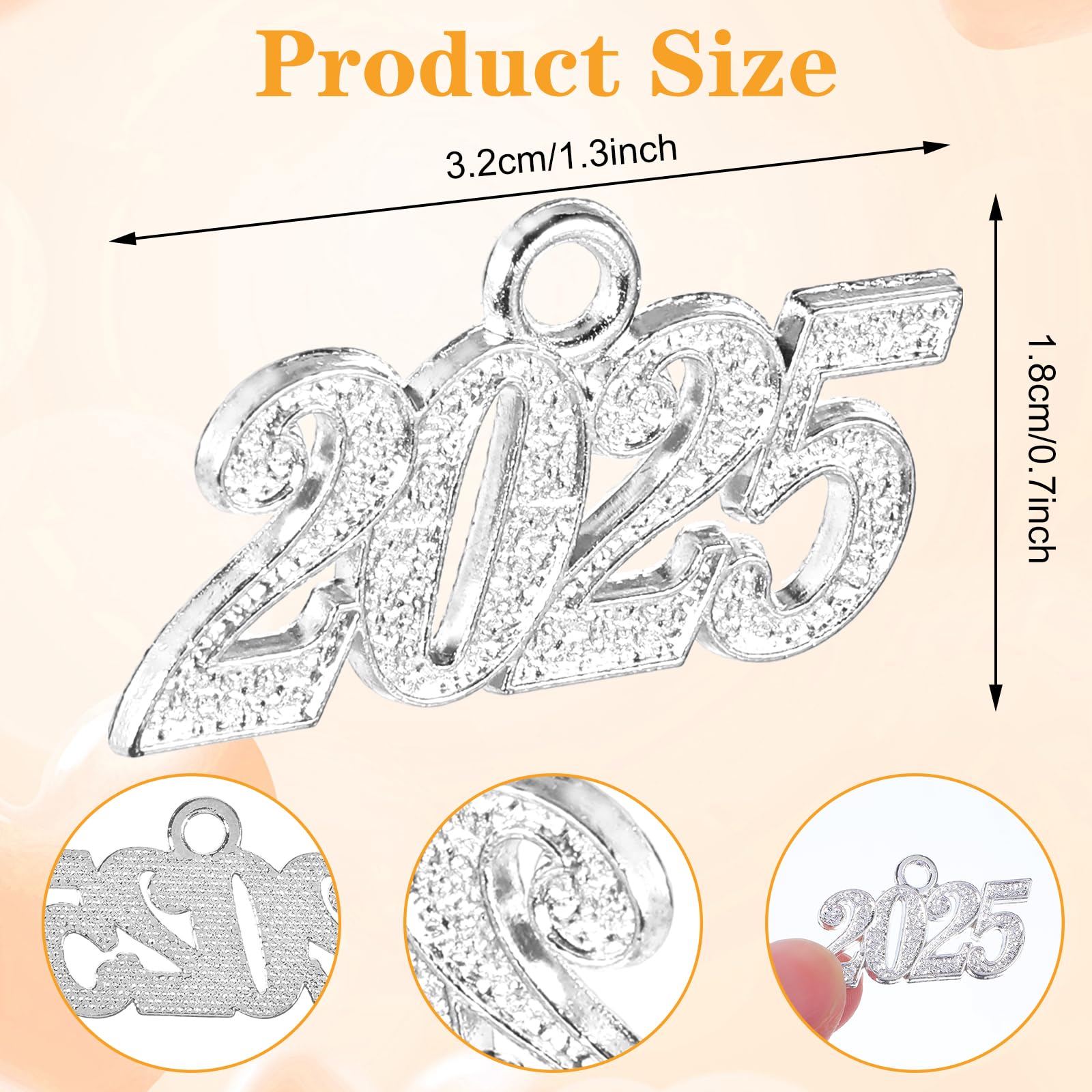 Snapklik.com : Grevosea 12 Pieces 2025 Charm Graduation Charms 2025 ...