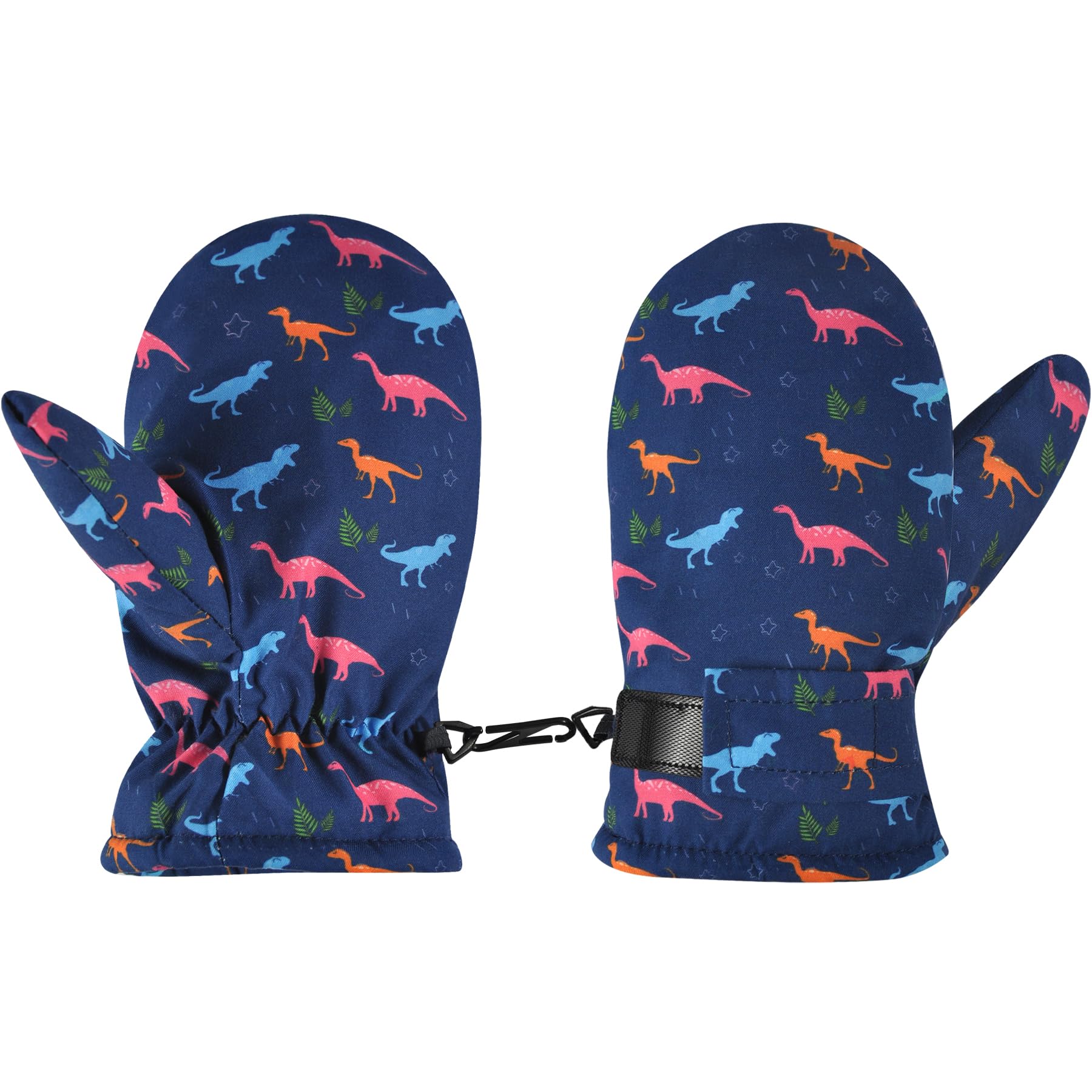 Toddler Mittens Kids Winter Gloves Baby Adjustable Cold Weather ...