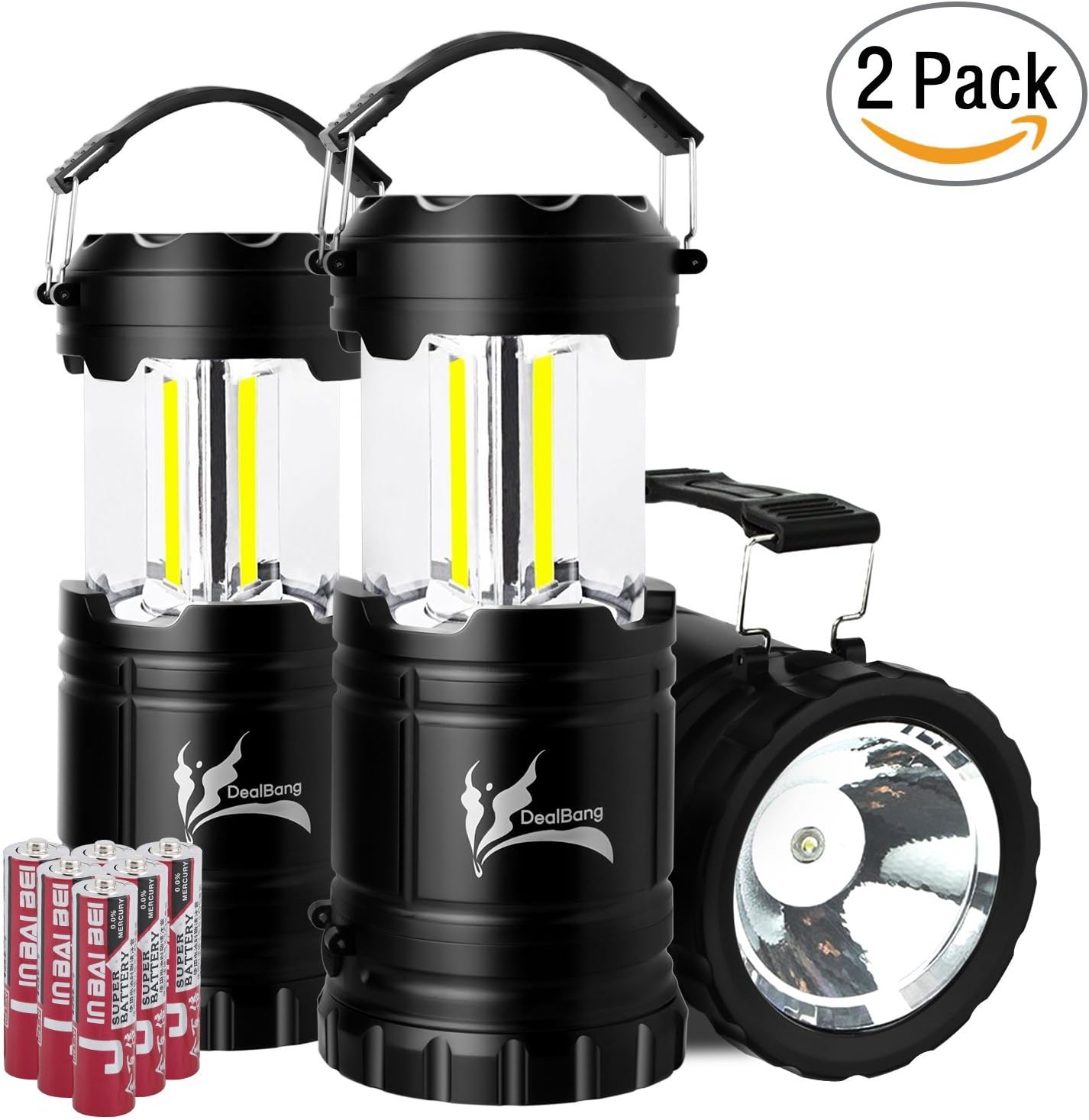 Amazon.com: Collapsible LED Camping Lantern Combo with Flash Light ...