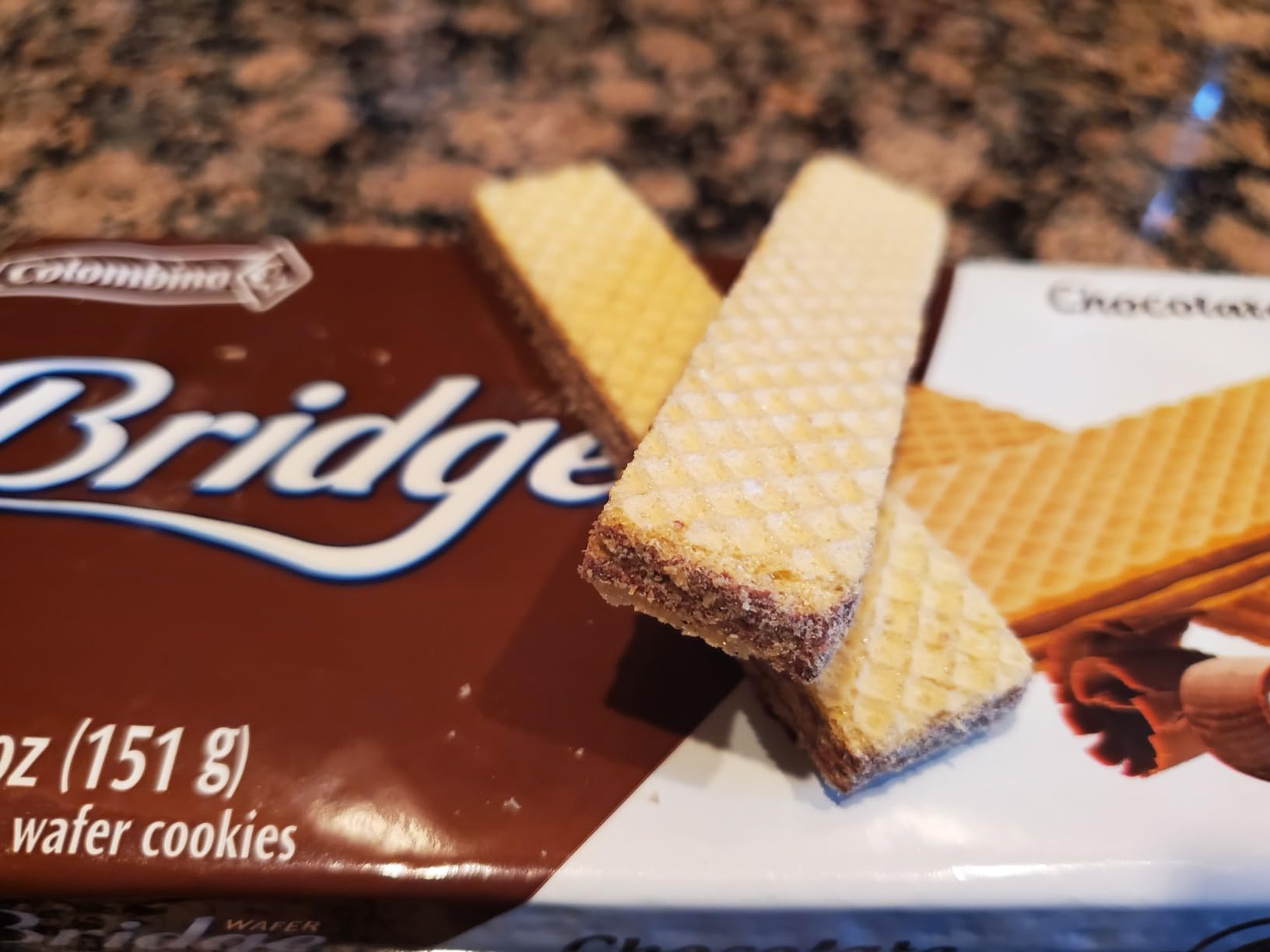 Amazon.com : Colombina Chocolate Wafer Bridge - Delicious Chocolate ...