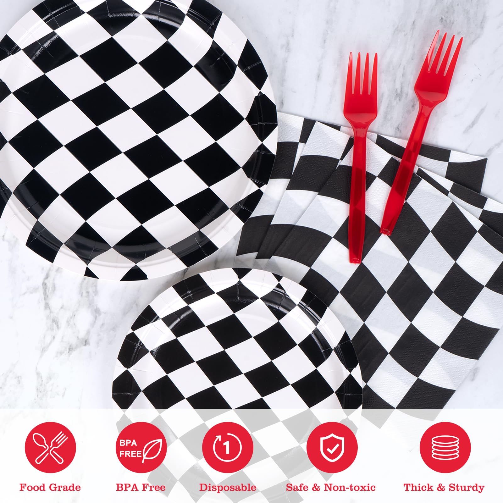 Checkered Flag Party Favors Checkered Flag Happy Birthday Balloon I