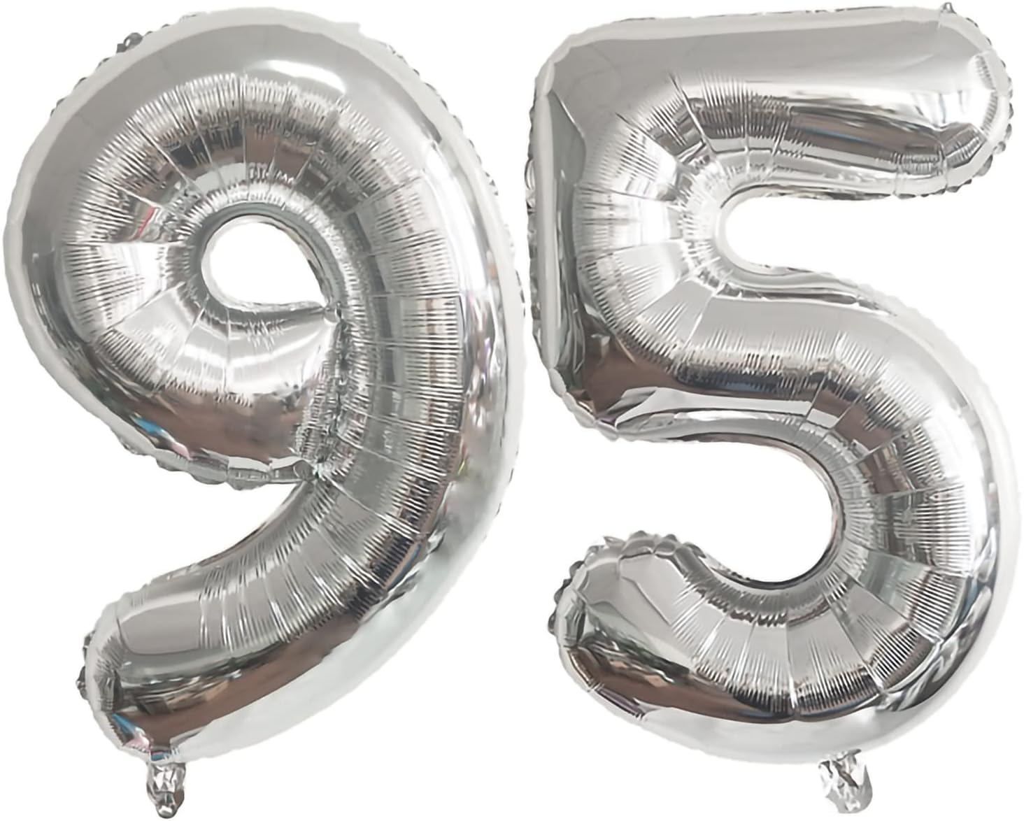 Amazon.com: ESHILP 40 Inch Number Balloon Foil Balloon Number 95 Jumbo ...