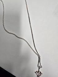 Amazon.com: All Patron Saints Heart Shaped Diamond Cross Necklace For ...