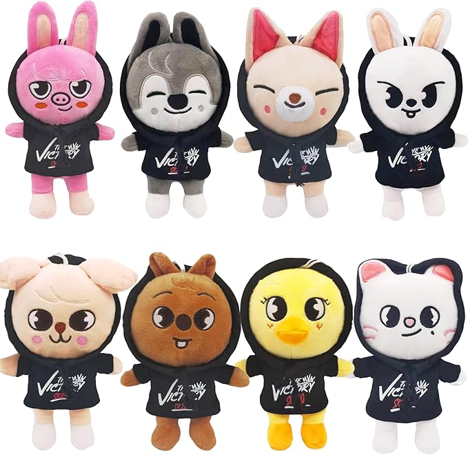 Amazon.com: RHEETADA 8 PCS Skzoo Plushies SKZ Plush Doll for Fans and ...