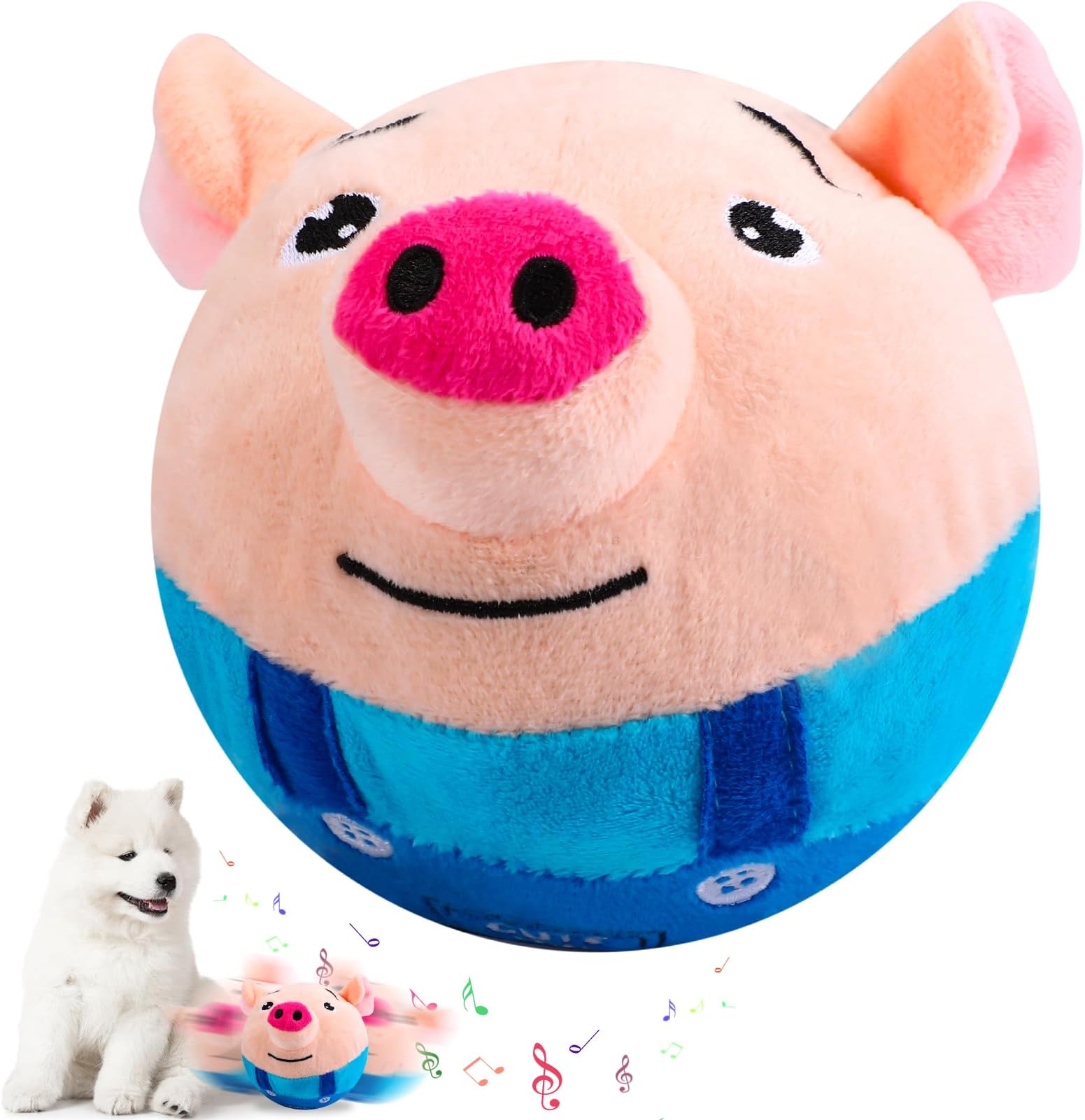 Zuimei Active Moving Pet Plush Toy,Talking Moving Dog Toy, Cartoon ...