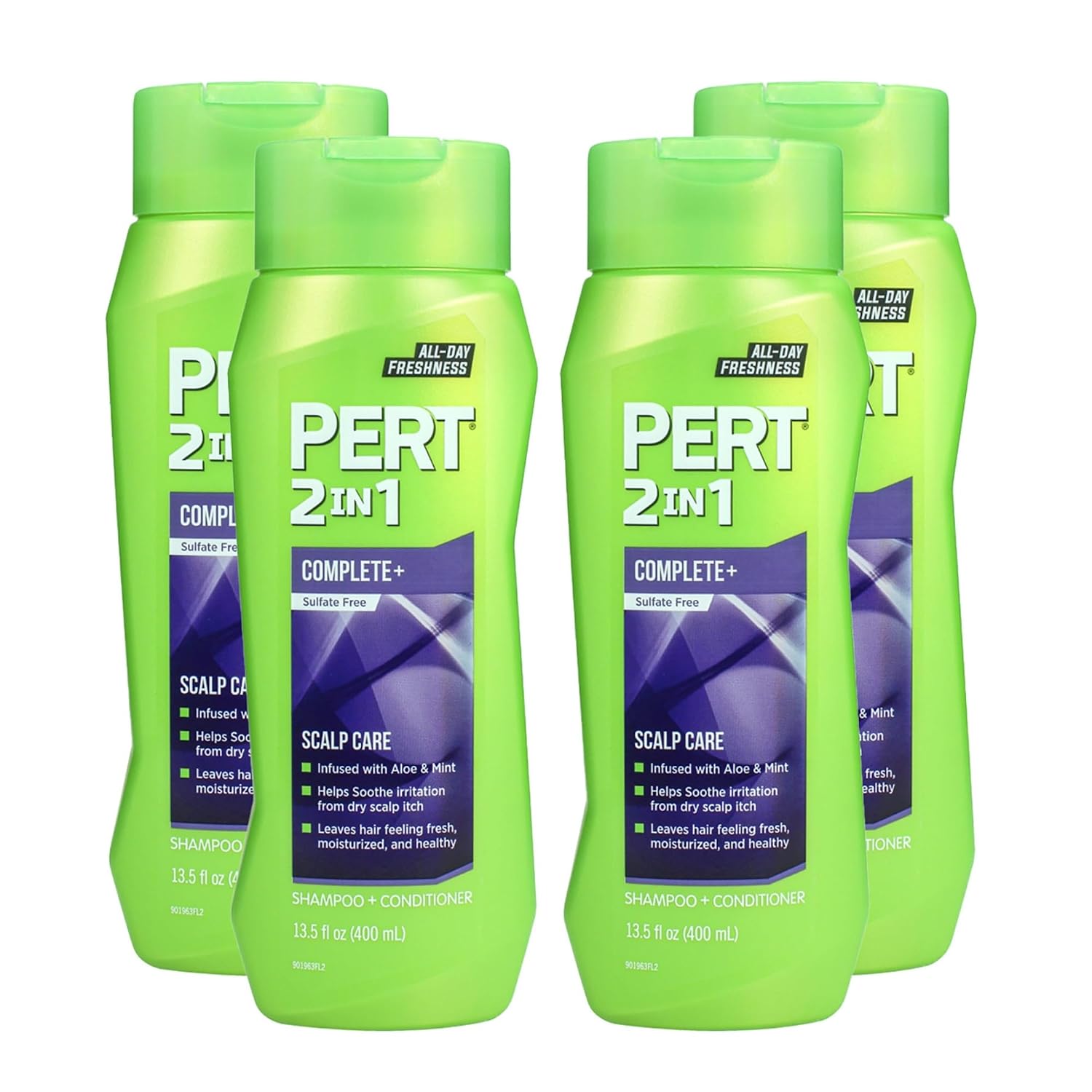 Amazon.com : PERT 2 in 1 Complete Plus Scalp Care Shampoo and ...