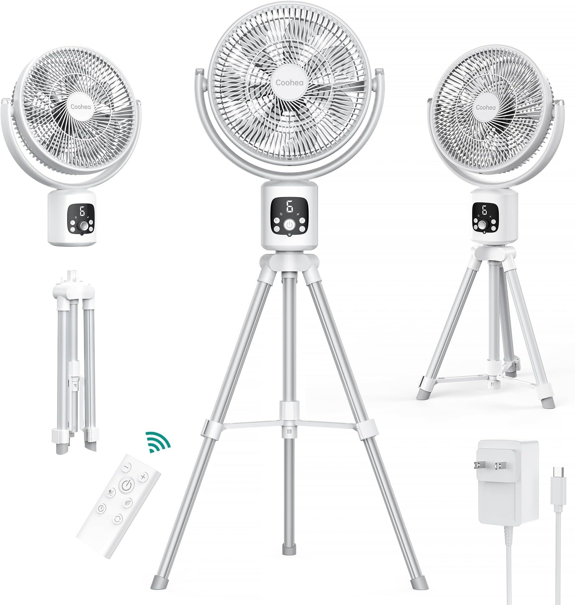 Amazon.com: Star Fans Tripod, 16", Satin Nickel : Electronics