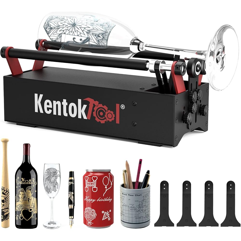 $14/mo - Finance ARot2 Rotary Roller for Engraver, 360°Y-axis Roller ...