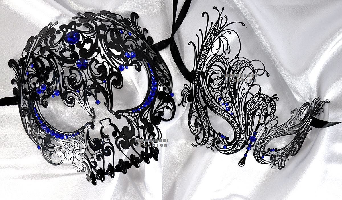 Lovers Collection Men Women Couple Blue BL4 Combo Cut Venetian ...