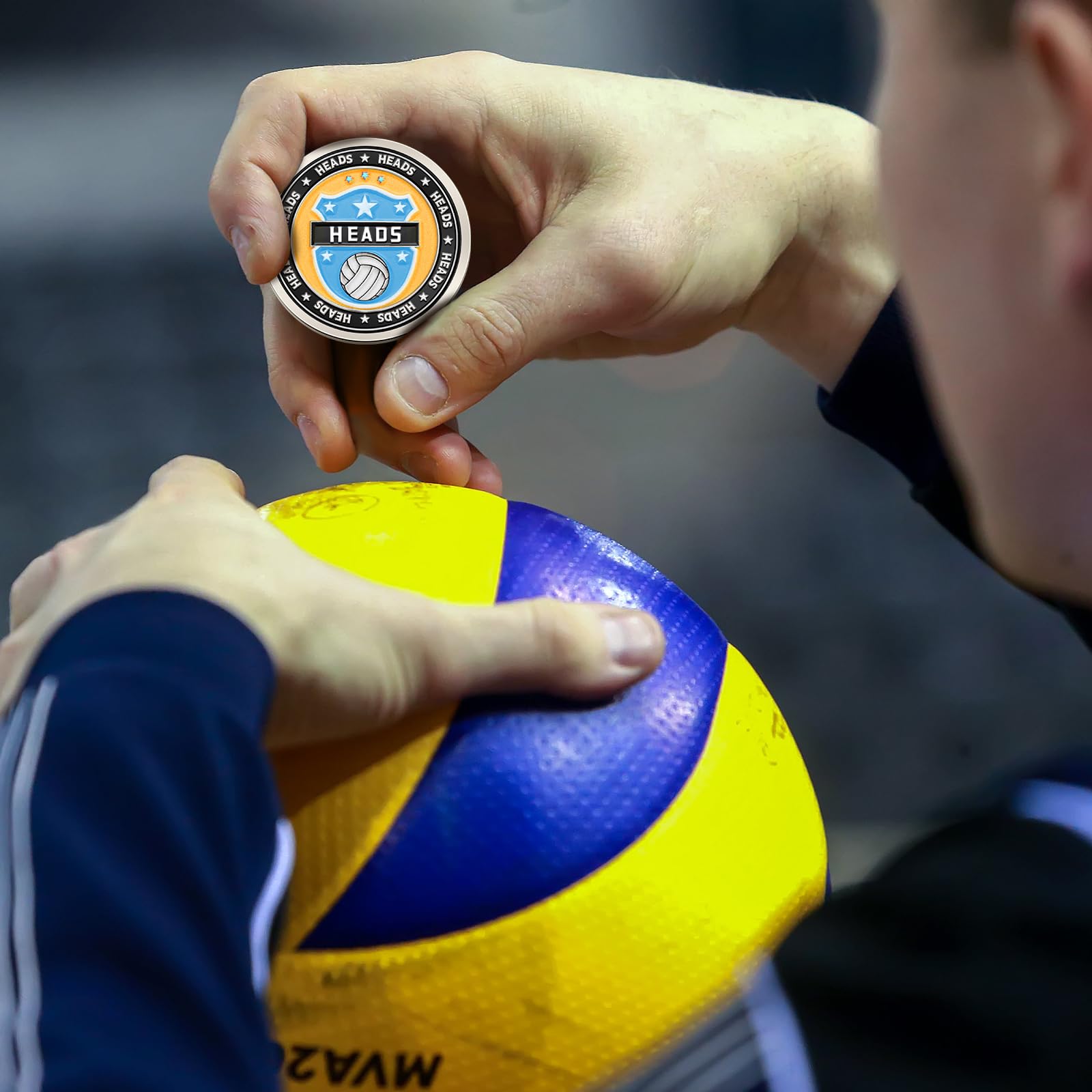 Snapklik.com : 10 Pcs Volleyball Flip Coin Referee Official Flip Coin ...