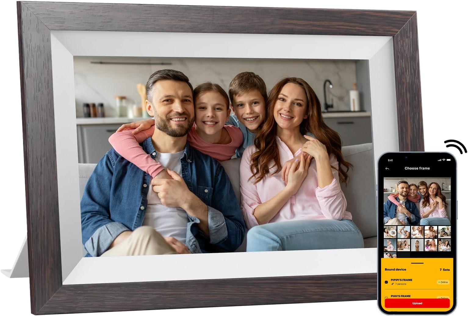Amazon.com : KODAK 8 Inch Digital Picture Frame,1280 * 800 IPS HD ...